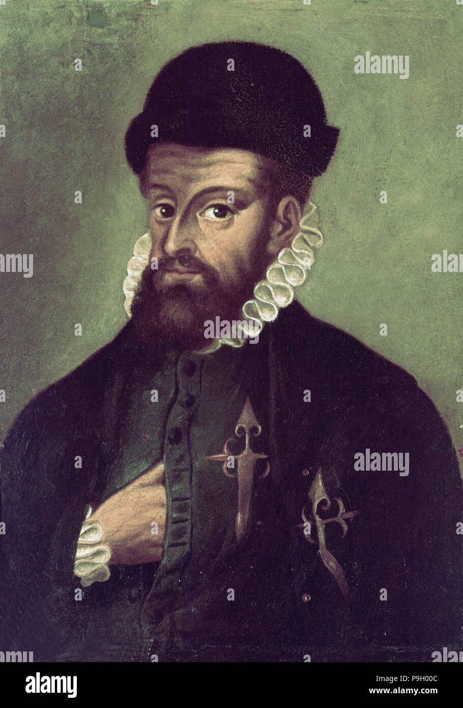 Francisco Pizarro (1478-1541), Spanish conqueror Stock Photo - Alamy