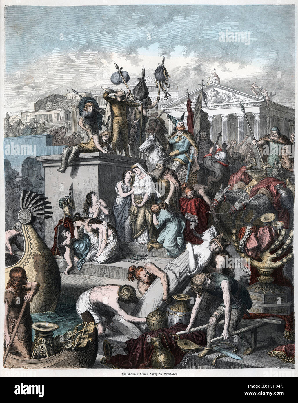 Vandals Rome 455 The Vandals—facts And Information