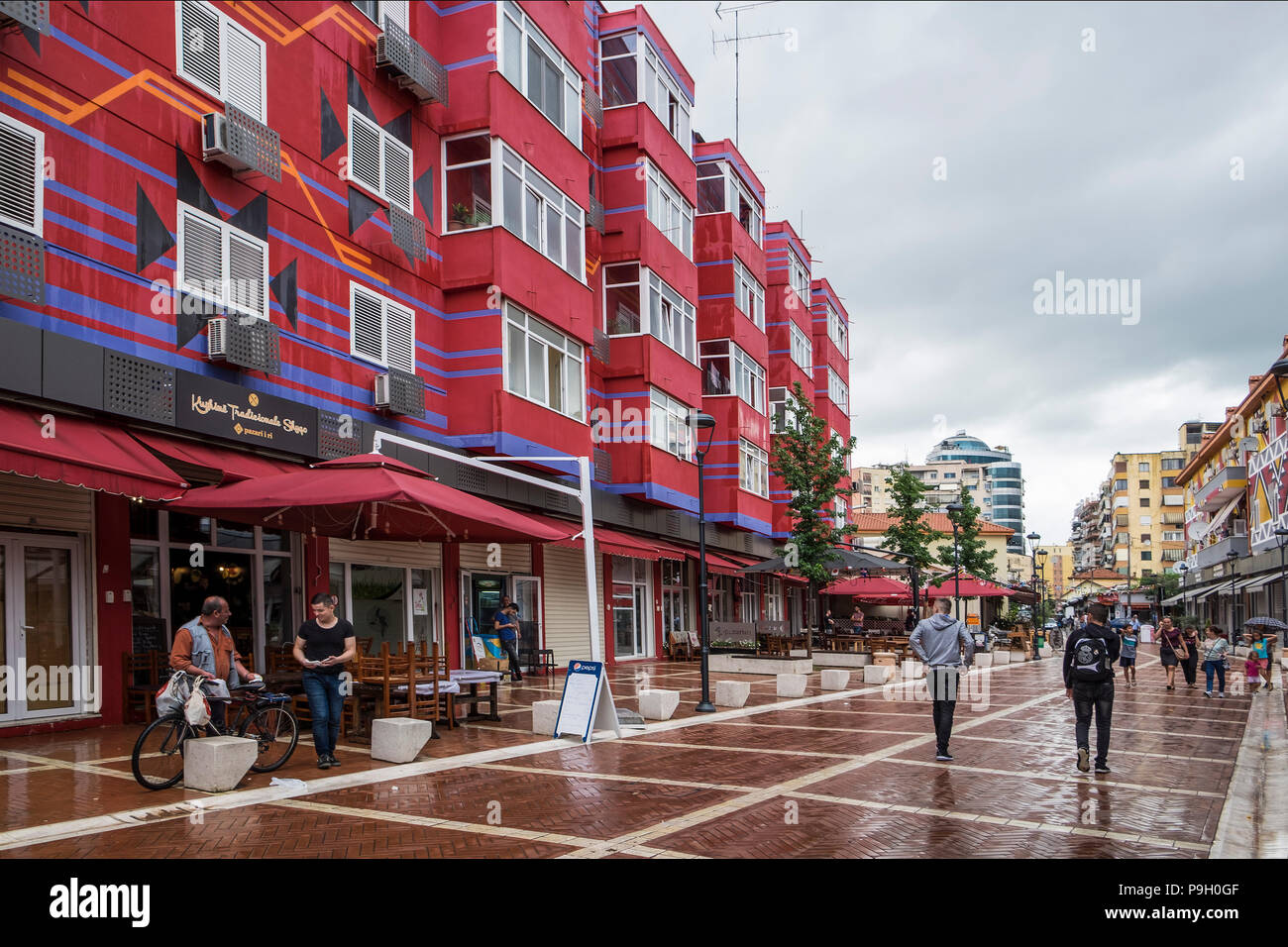Albania, Tirana, daily life Stock Photo - Alamy