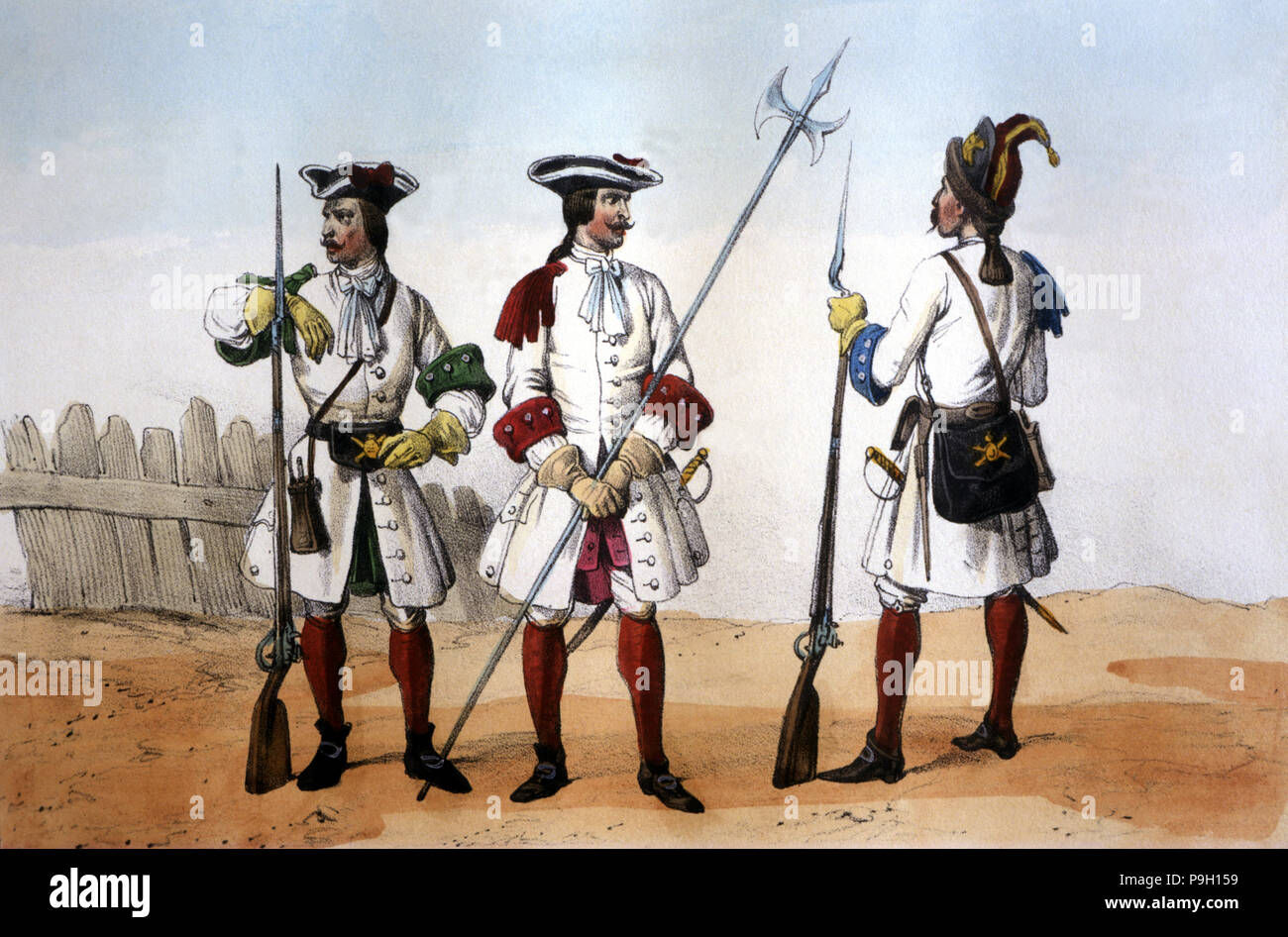 Spanish Soldier 1700