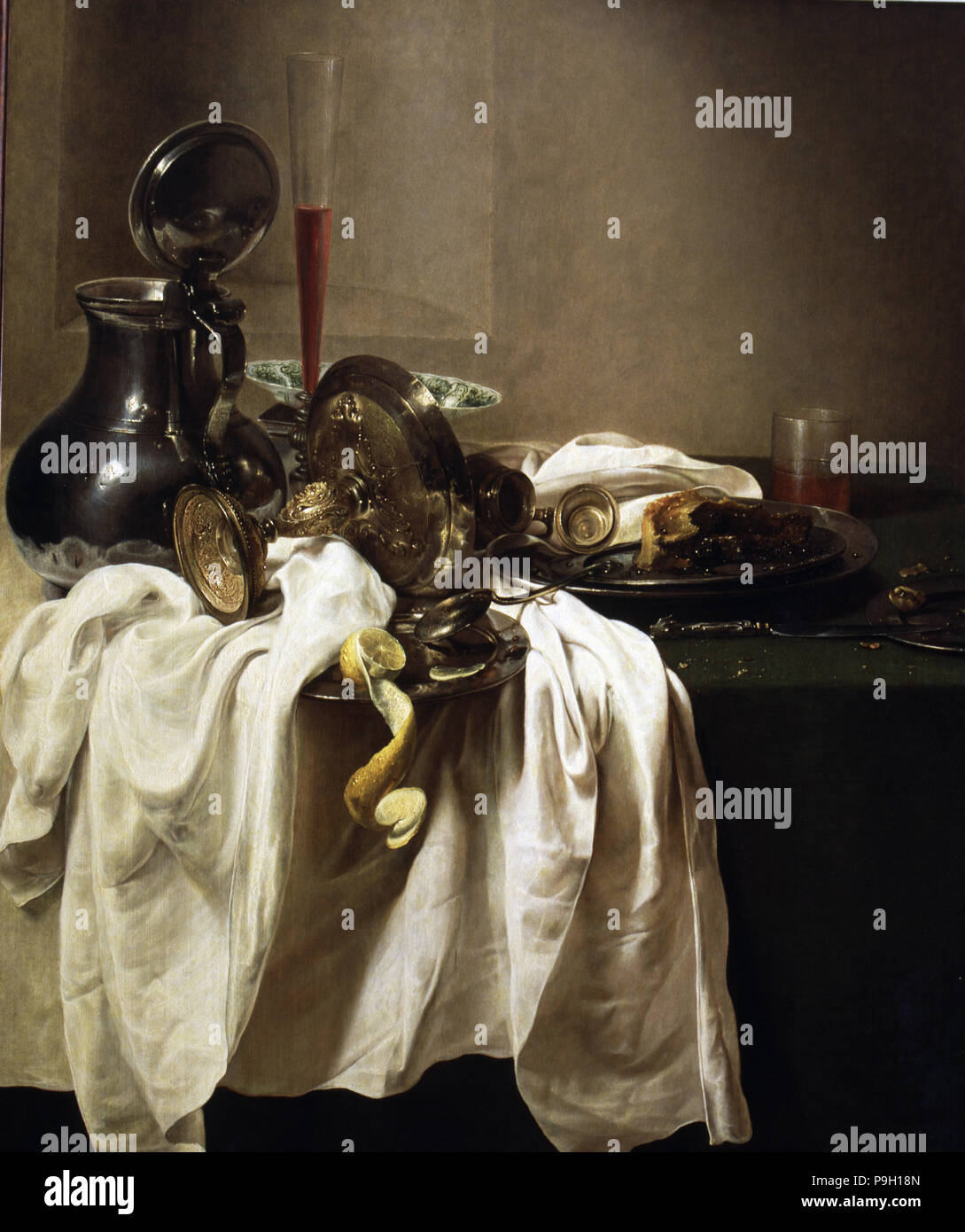 Still Life' by Willem Heda Stock Photo - Alamy