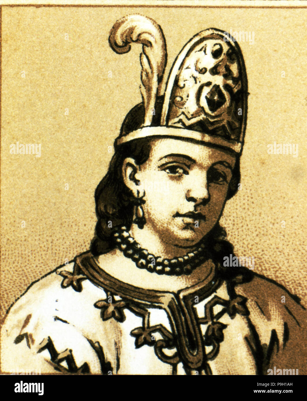 Doña Marina (Malinche or Malintzin) (1500-1531), lover and collaborator ...