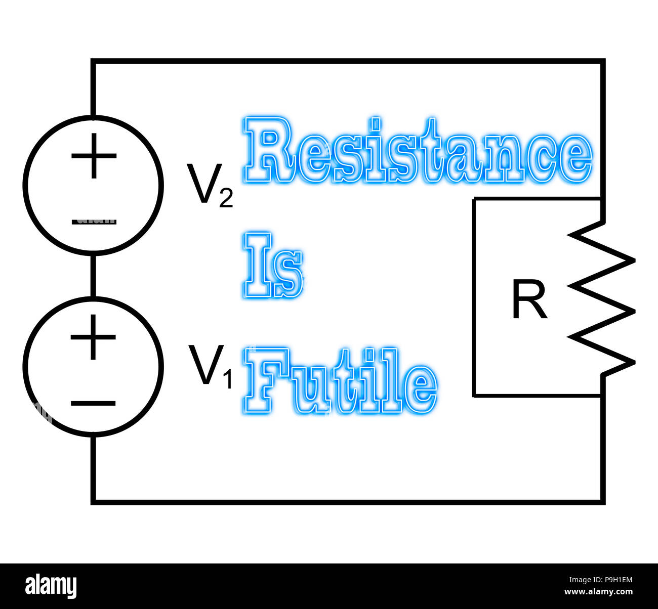 Resistance is futile hi-res stock photography and images - Alamy