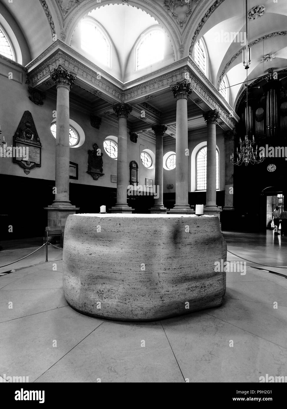 St Stephen Walbrook Church Stock Photo - Alamy