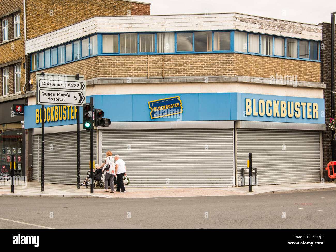 A closed 'Blockbuster' store, Sidcup, Kent, UK Stock Photo - Alamy