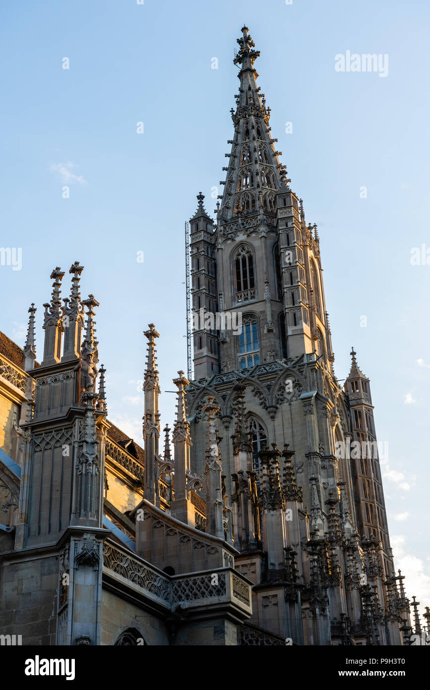 The Bern Minster is a Swiss Reformed cathedral, in the old city of Bern ...