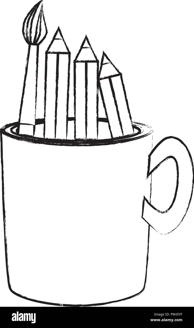 Writing Tools Clipart Black And White