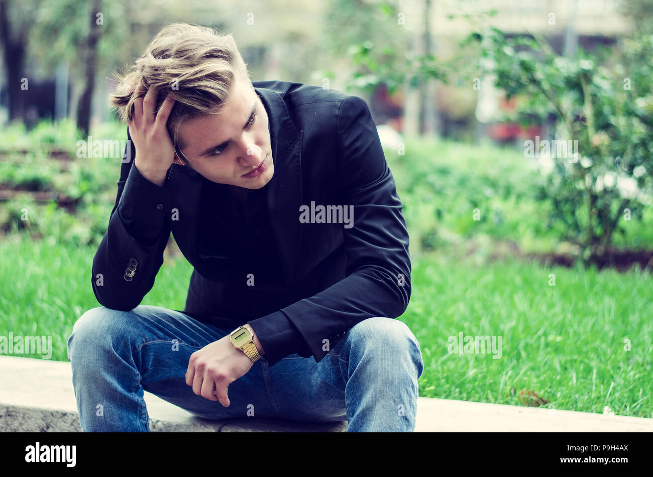 Side disappointed hi-res stock photography and images - Alamy