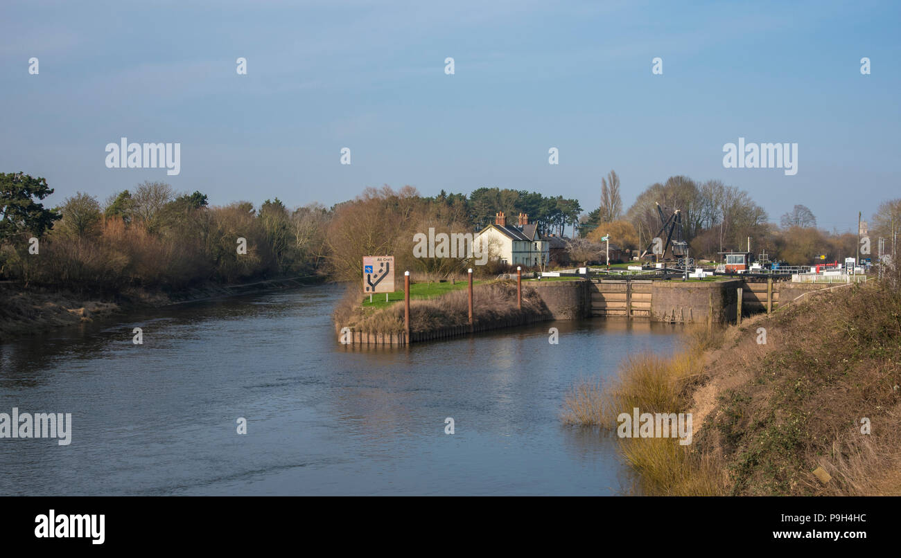 Diglis weir hi-res stock photography and images - Alamy