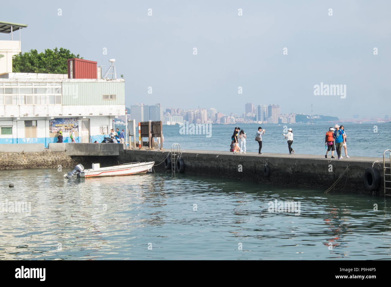 Tamsui,port,sea,river,coast,coastline,Taipei,Taiwan,China,Chinese ...