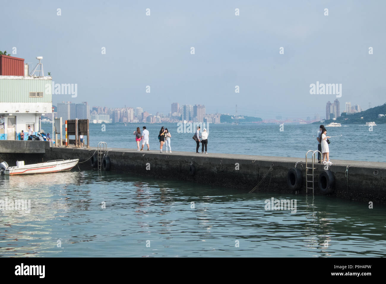 Tamsui,port,sea,river,coast,coastline,Taipei,Taiwan,China,Chinese ...