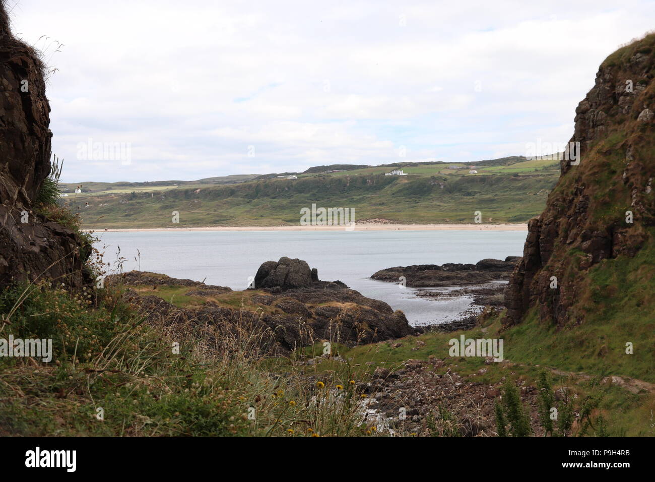 The Causeway Way coastal path Stock Photo - Alamy