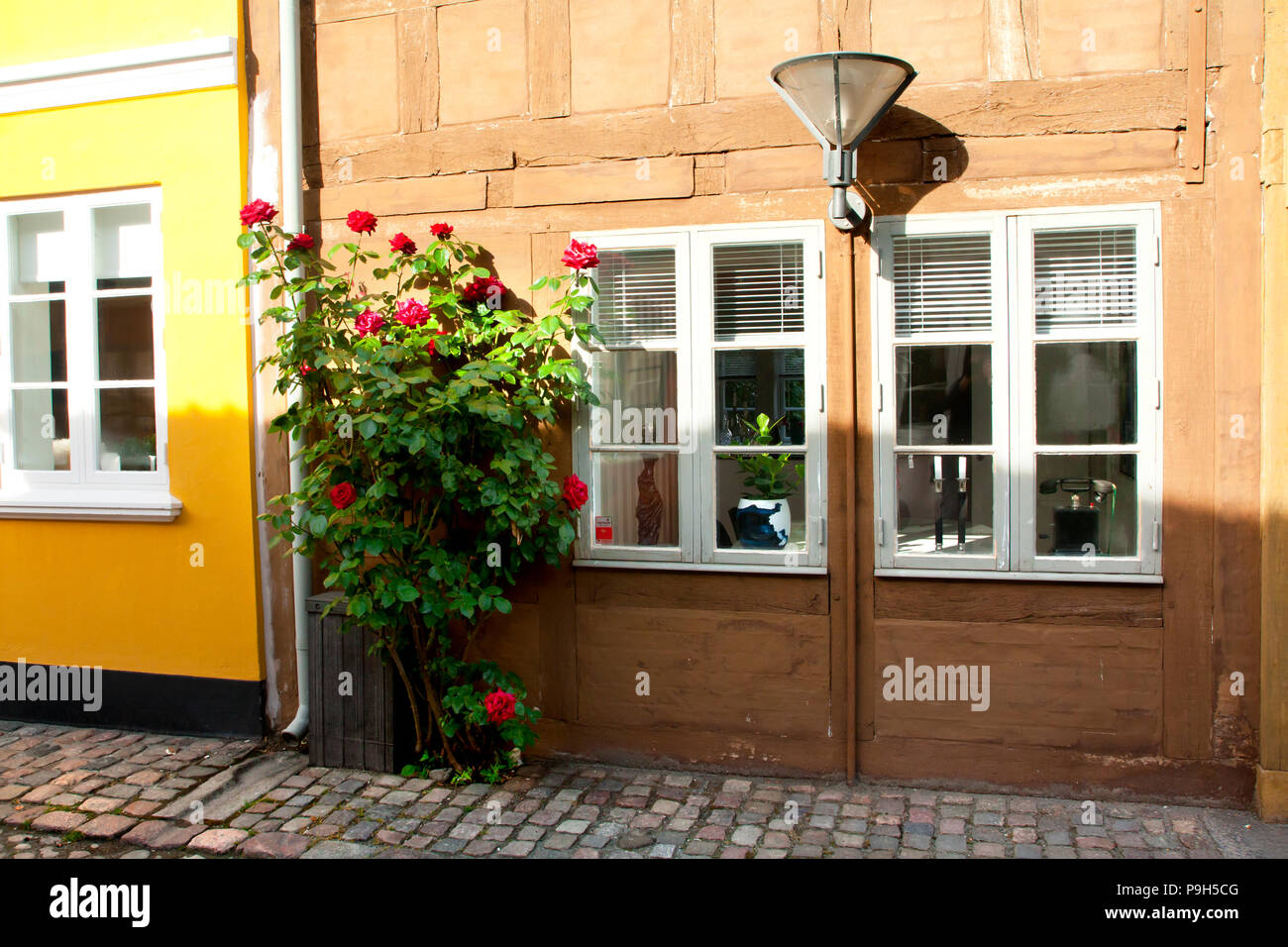 Old town of Odense, Denmark. HC Andersen's hometown Stock Photo - Alamy
