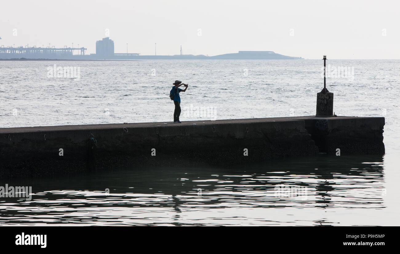Tamsui,port,sea,river,coast,coastline,Taipei,Taiwan,China,Chinese ...