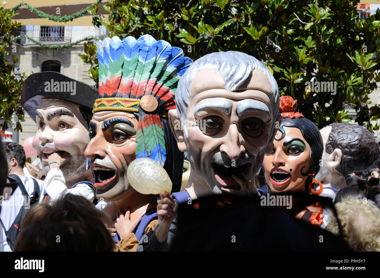 Cabezudos High Resolution Stock Photography and Images - Alamy