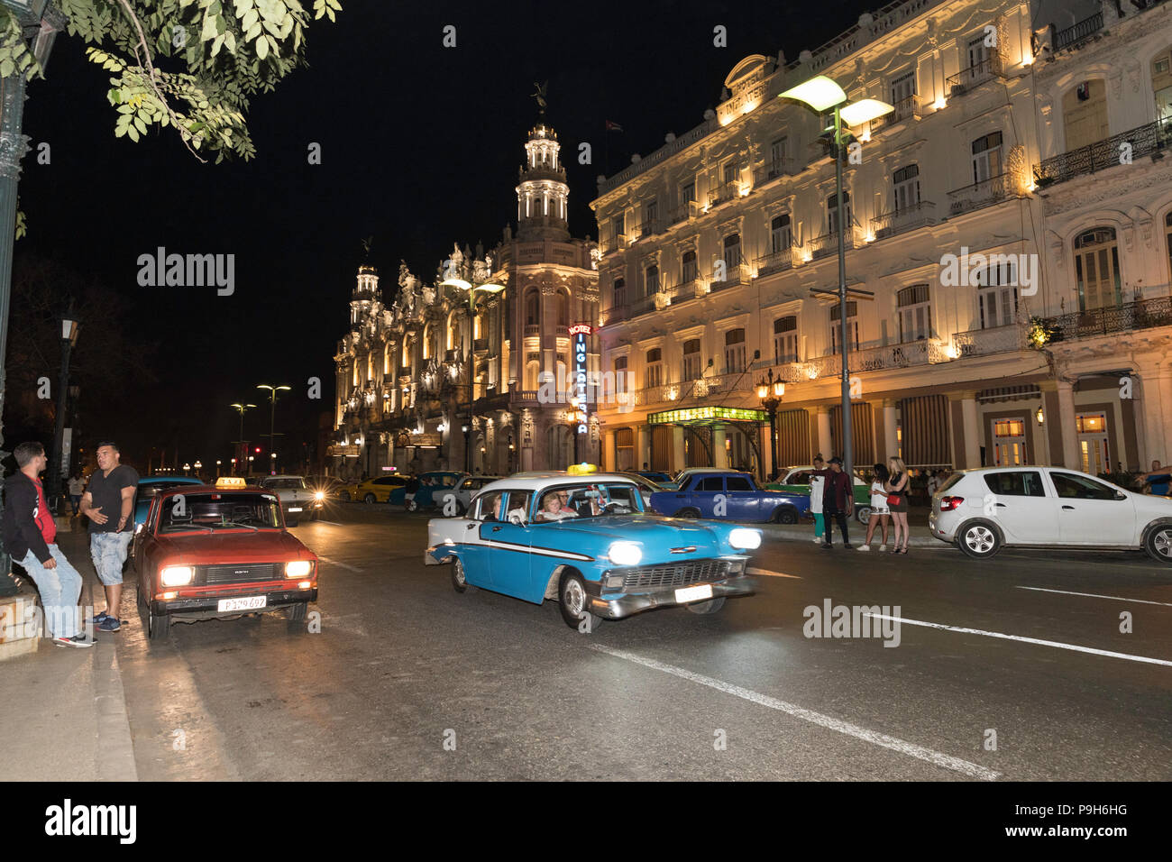Classic American cars being used as taxis, locally known as ...