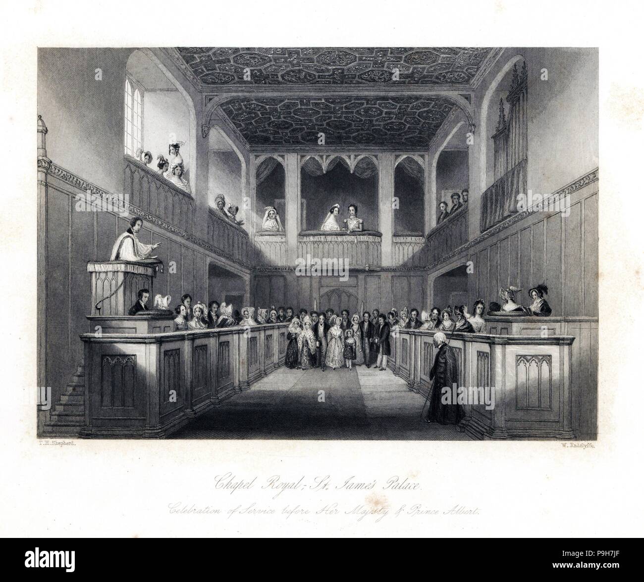 Chapel royal st james palace hi-res stock photography and images - Alamy
