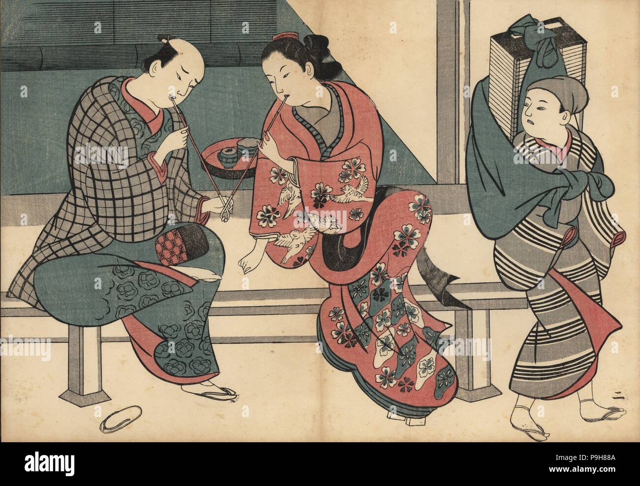 Yoshiwara teahouse hi-res stock photography and images - Alamy