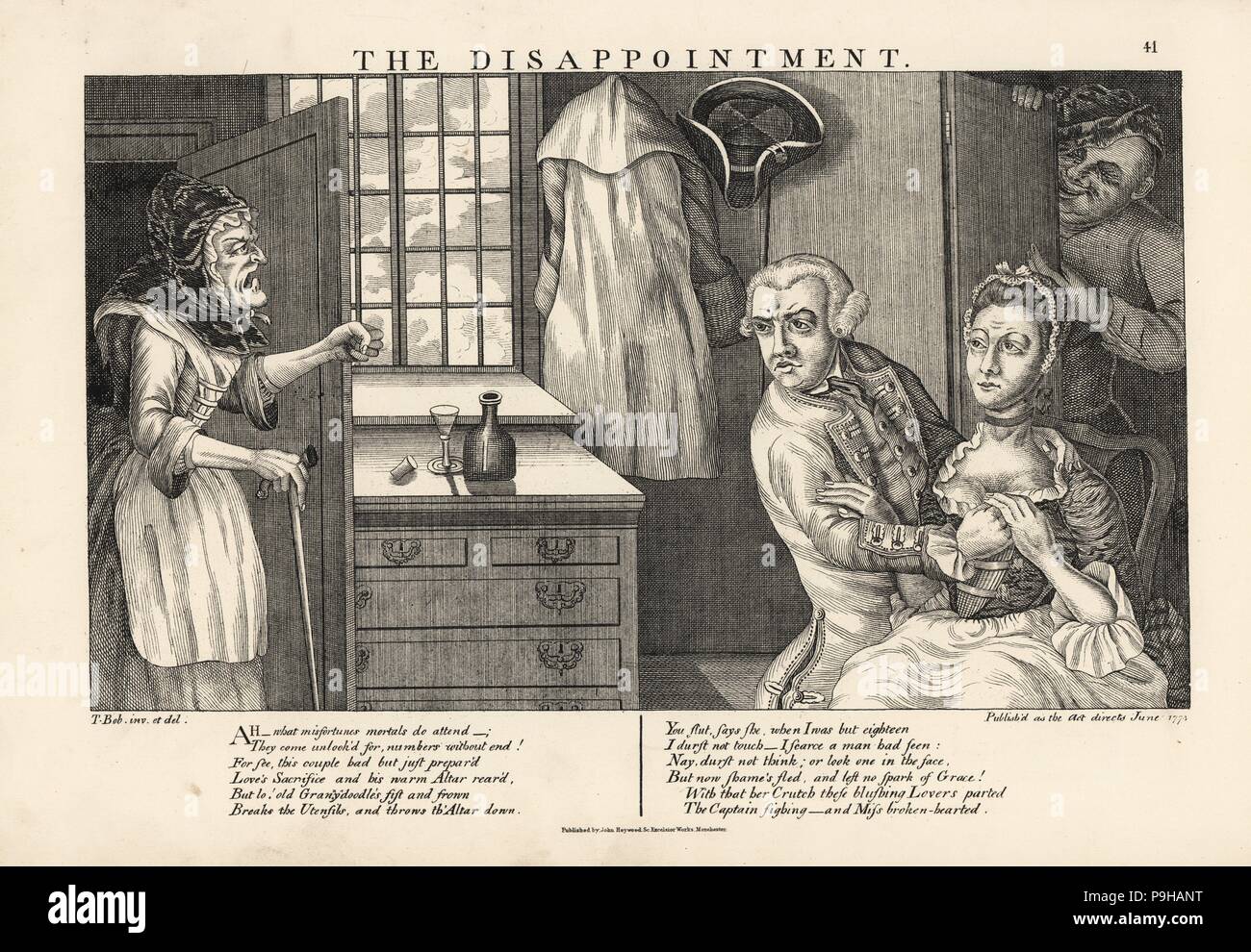 The Disappointment: an old woman interrupts an amorous couple in a ...