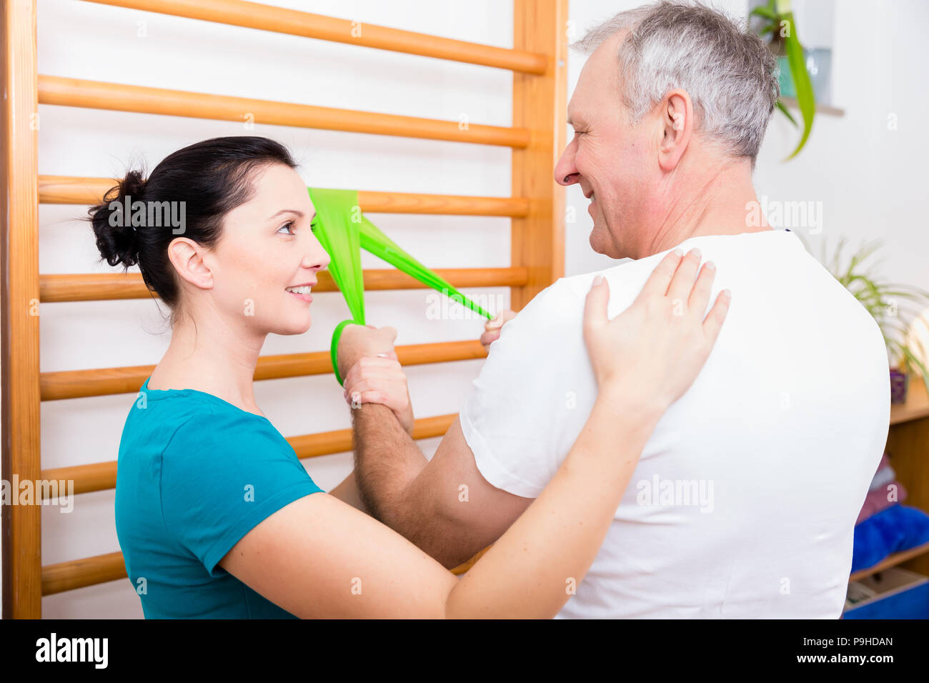 Shoulder exercises hi-res stock photography and images - Alamy