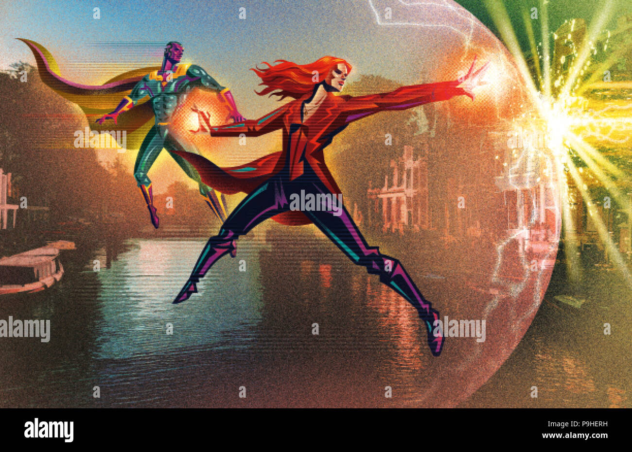 Avengers infinity war poster hi-res stock photography and images - Alamy