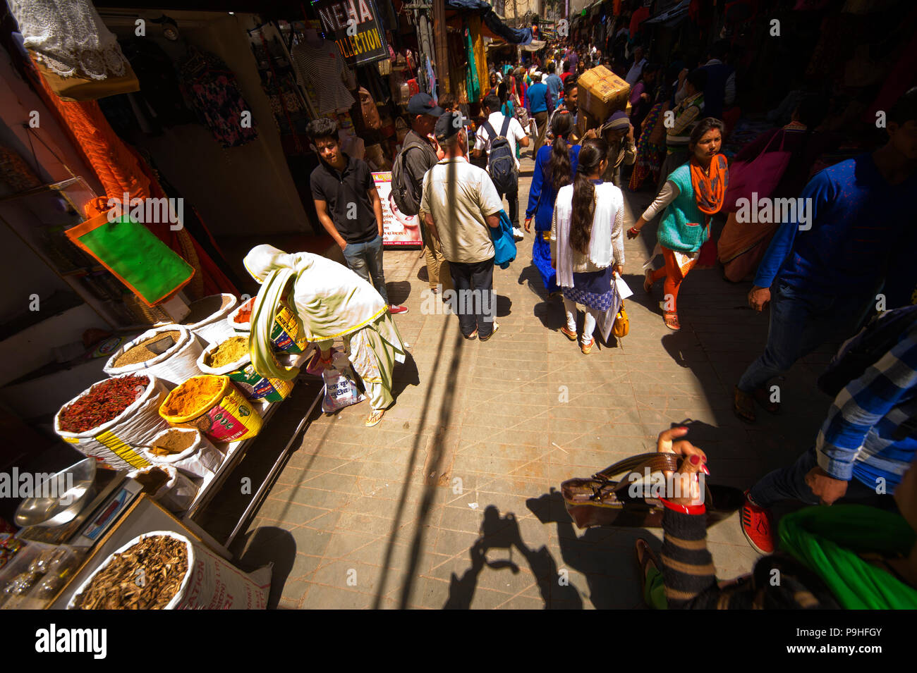 Almora market hi-res stock photography and images - Alamy
