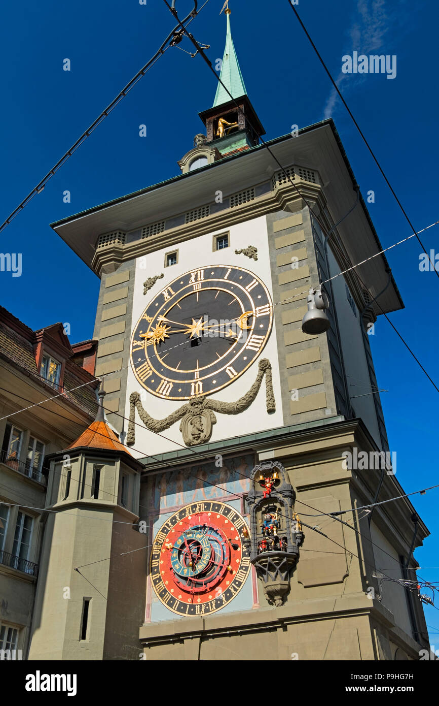 Zytglogge clock tower Old Town Bern Switzerland Stock Photo - Alamy
