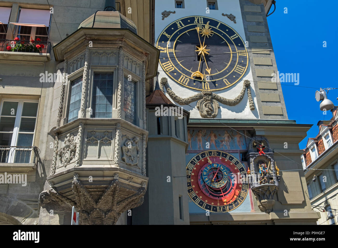 Zytglogge clock tower Old Town Bern Switzerland Stock Photo - Alamy