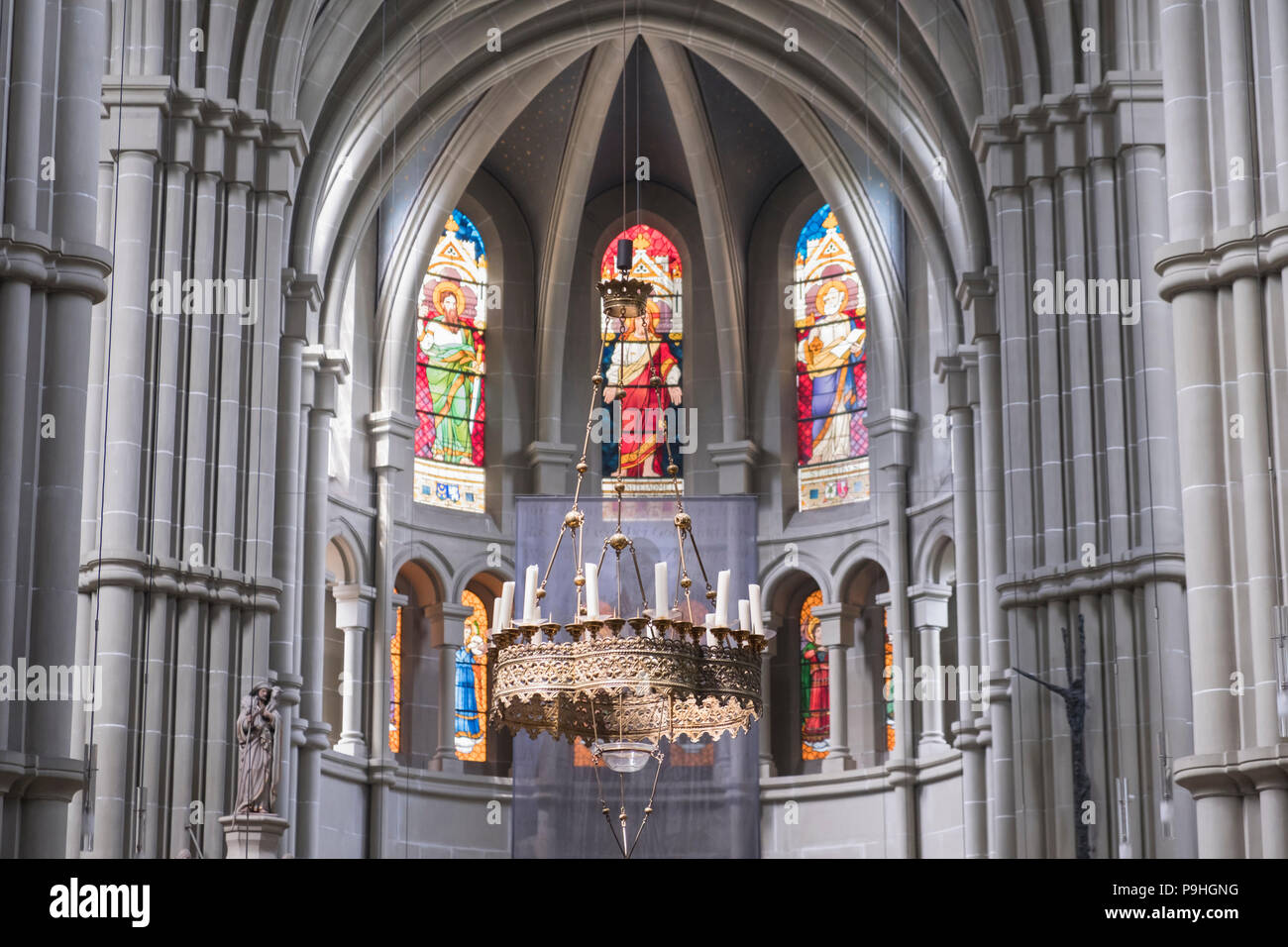 Kirche St. Peter & Paul Church Old Town Bern Switzerland Stock Photo ...
