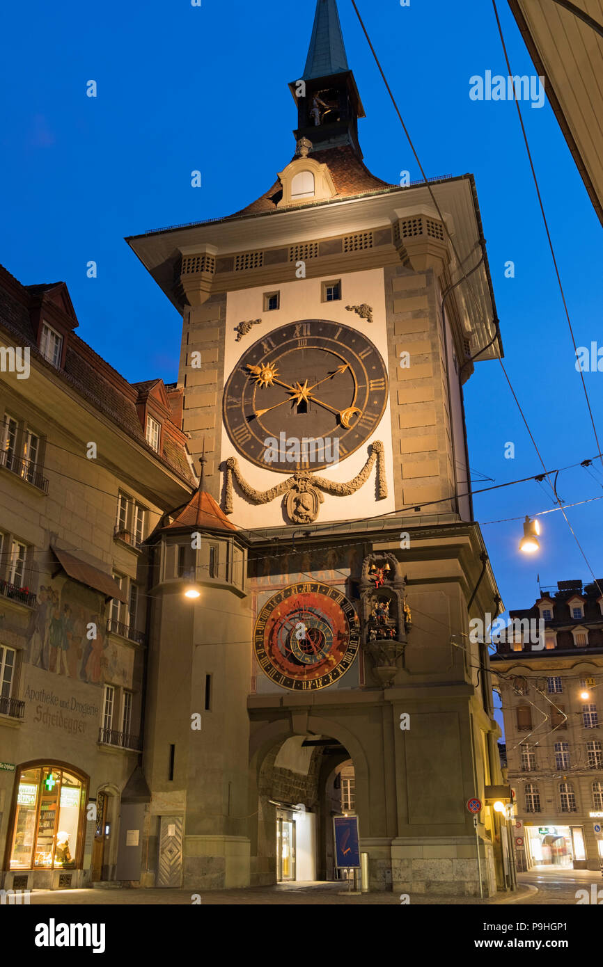 Zytglogge clock tower Old Town Bern Switzerland Stock Photo - Alamy