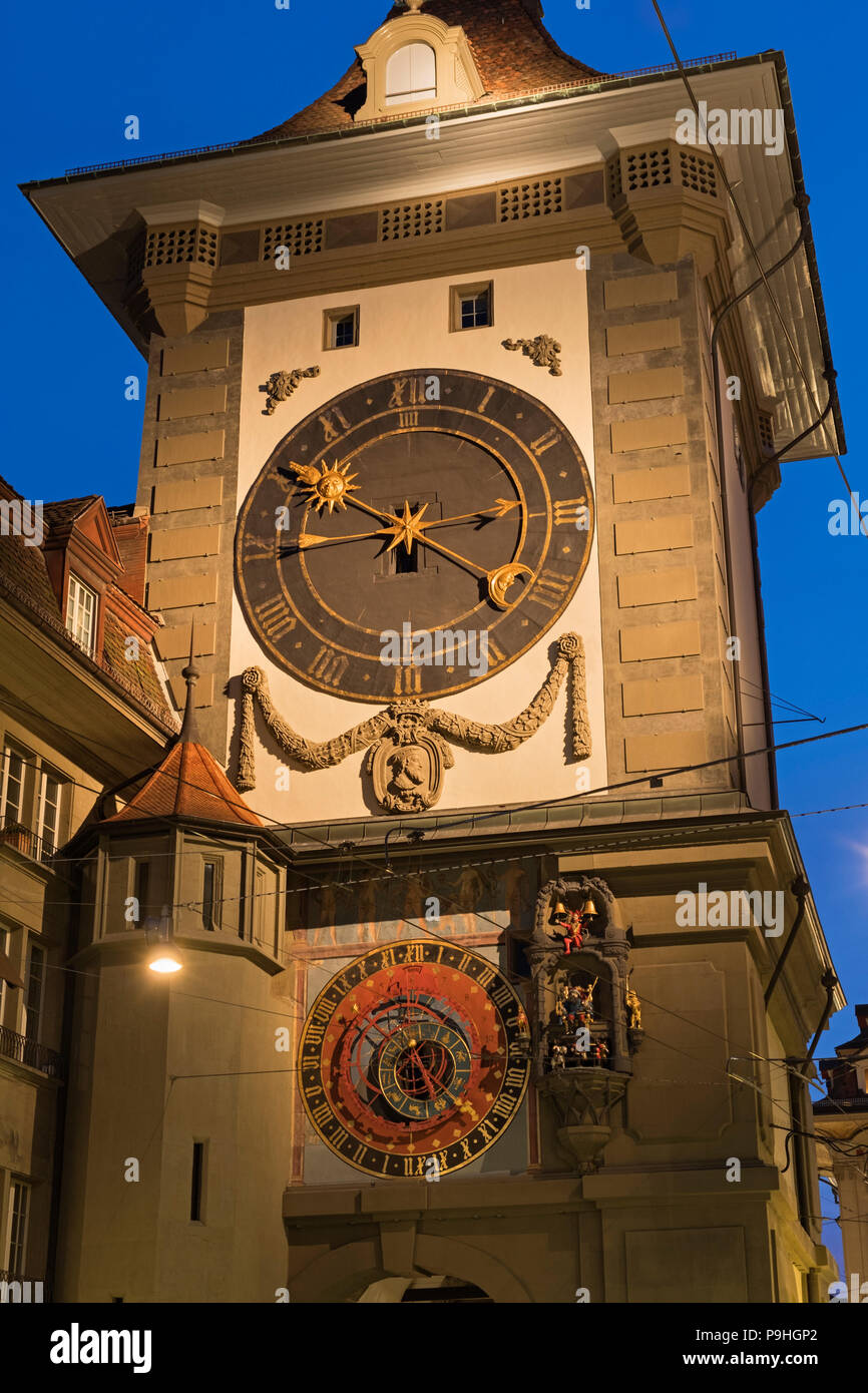 Zytglogge clock tower Old Town Bern Switzerland Stock Photo - Alamy