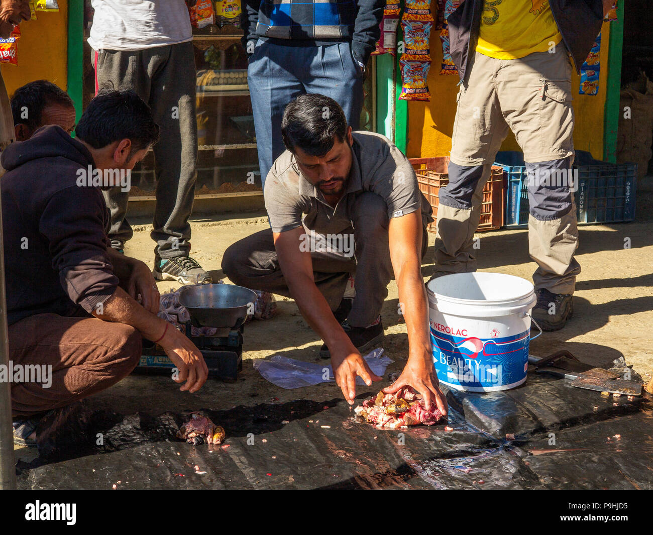 Rural indian village man hi-res stock photography and images - Alamy
