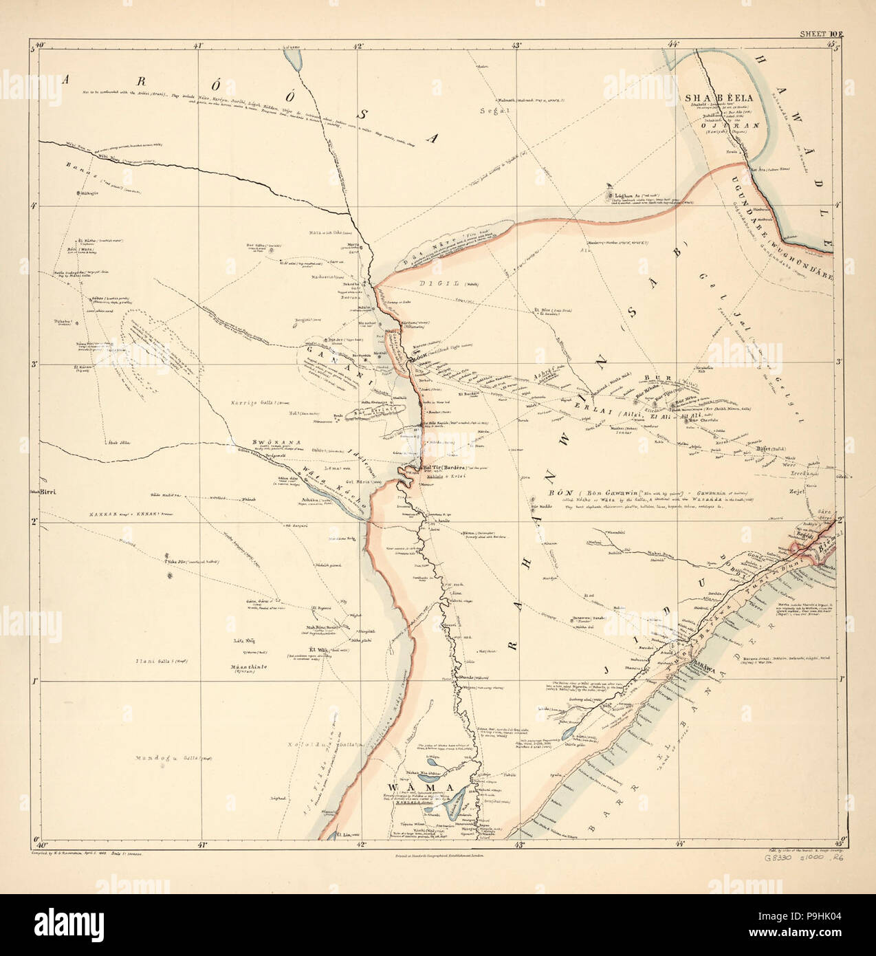 A Map Of Eastern Equatorial Africa – VXLW