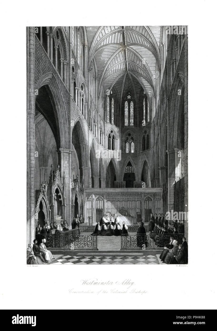 Consecration of westminster abbey hi-res stock photography and images ...