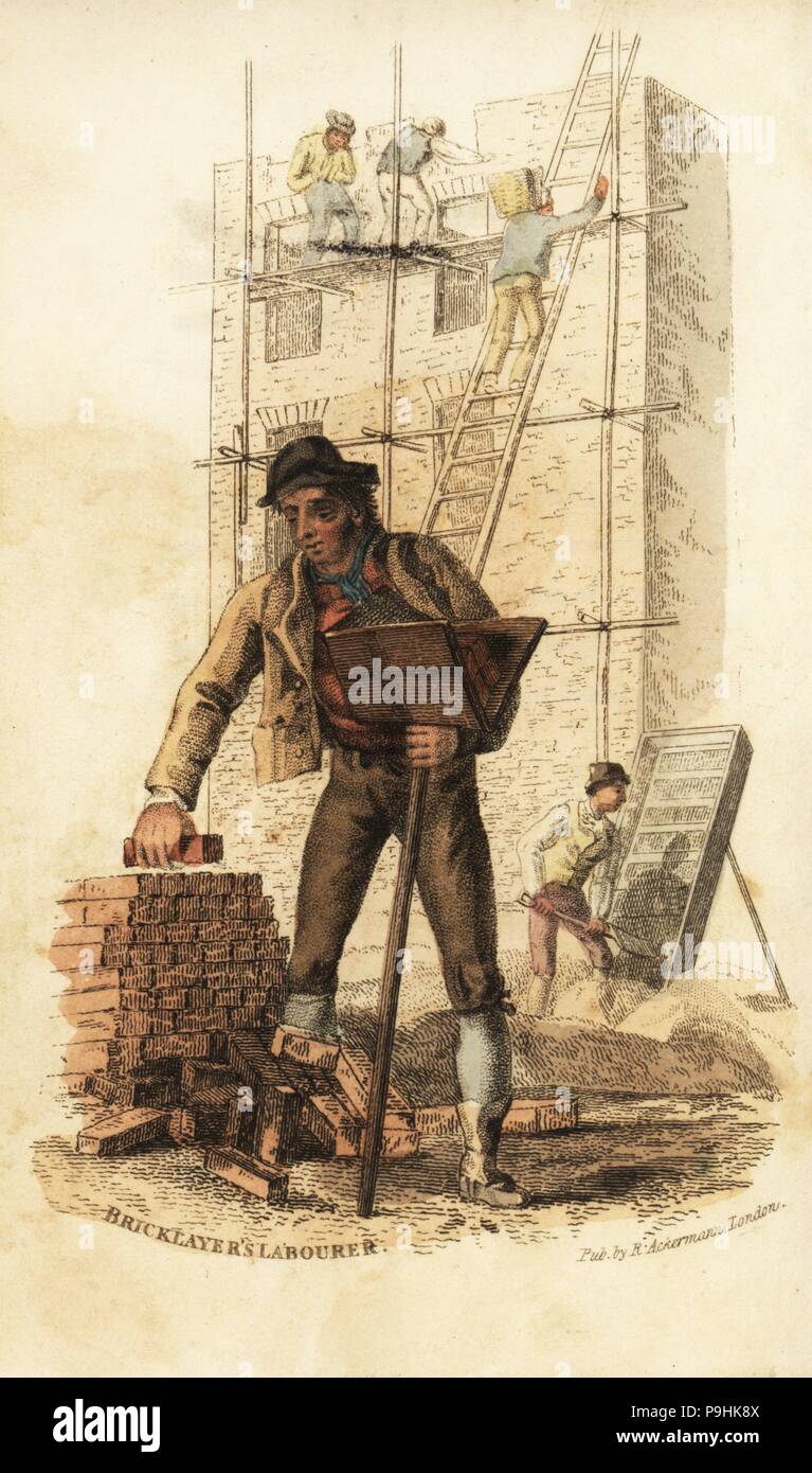 Labourer on london building site hi-res stock photography and images ...