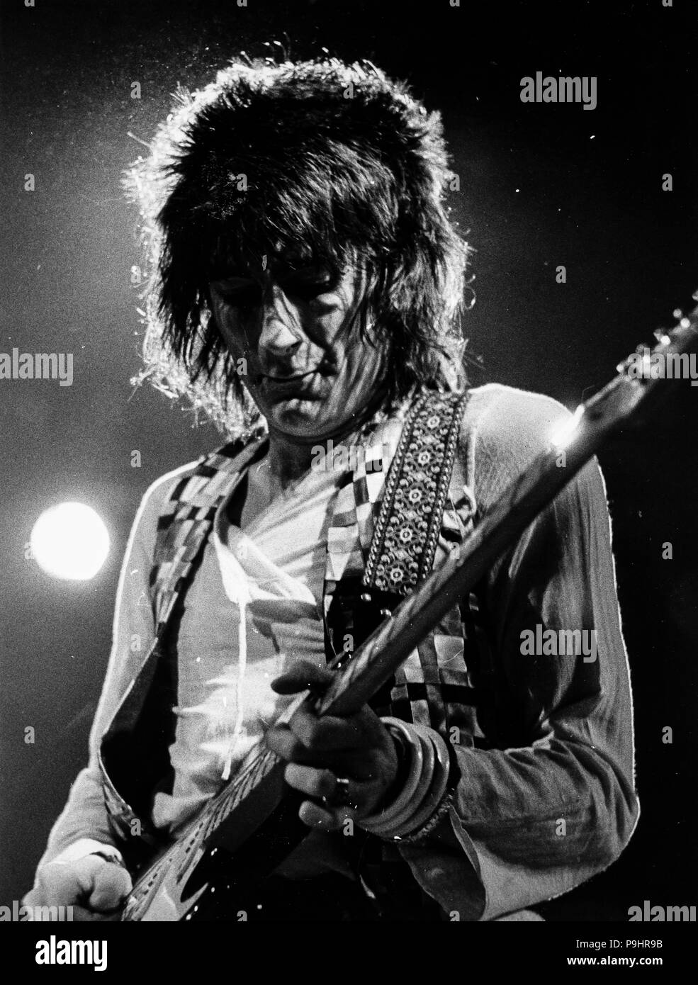 ron wood, faces, 1974 Stock Photo - Alamy