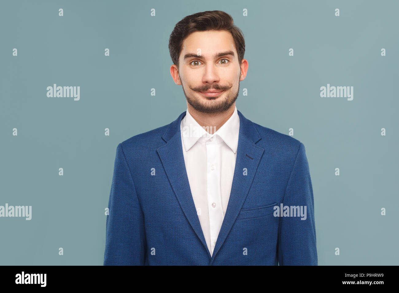 Smiley face mustache hi-res stock photography and images - Alamy