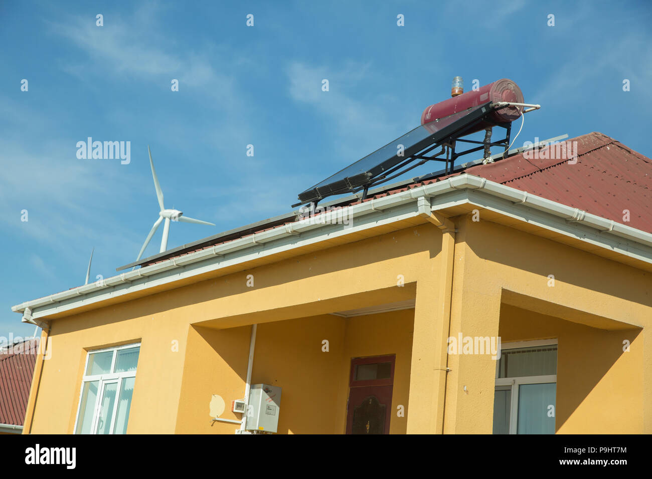 Solar panel, alternative electricity source - concept of sustainable ...