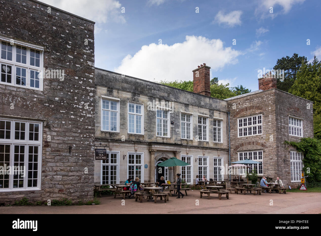 Cockington Court Manor House, Cockington Village, Devon, UK Stock Photo ...