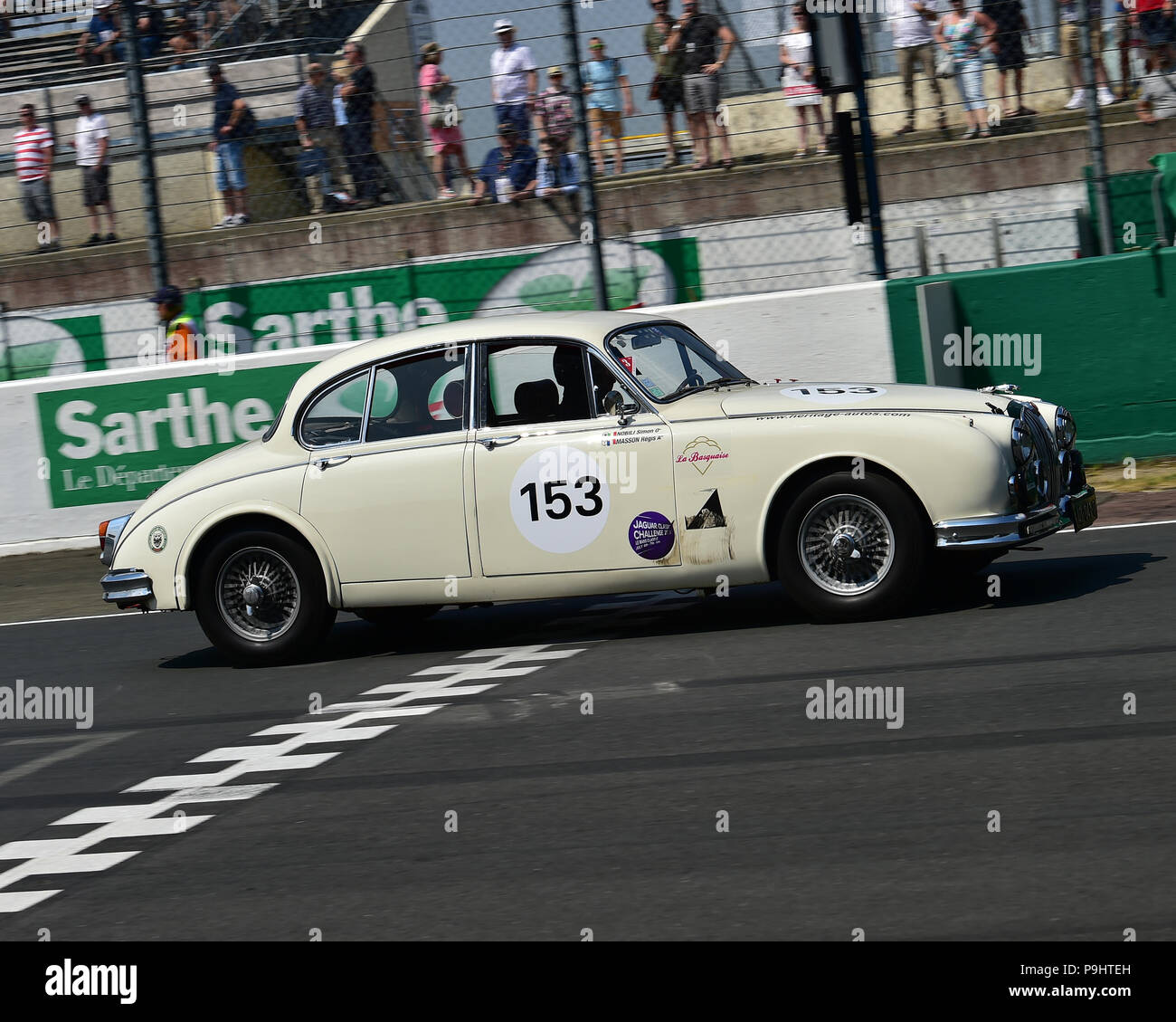 Simon Nobili, Regis Masson, Jaguar MkII, Jaguar Classic Challenge, Le ...