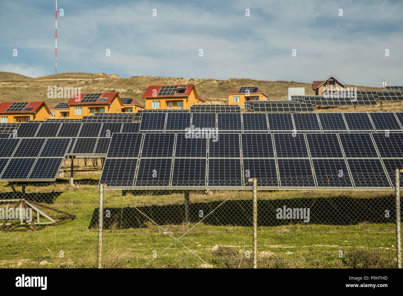 Solar-powered electricity system Home . biogas factory, using sugar ...