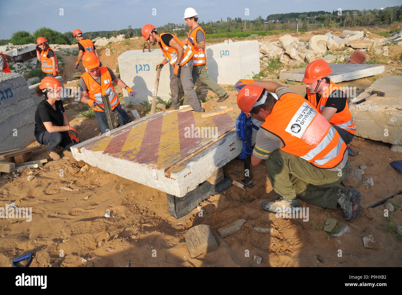Israeli Home Front Command earthquake, bomb and disaster rescue ...