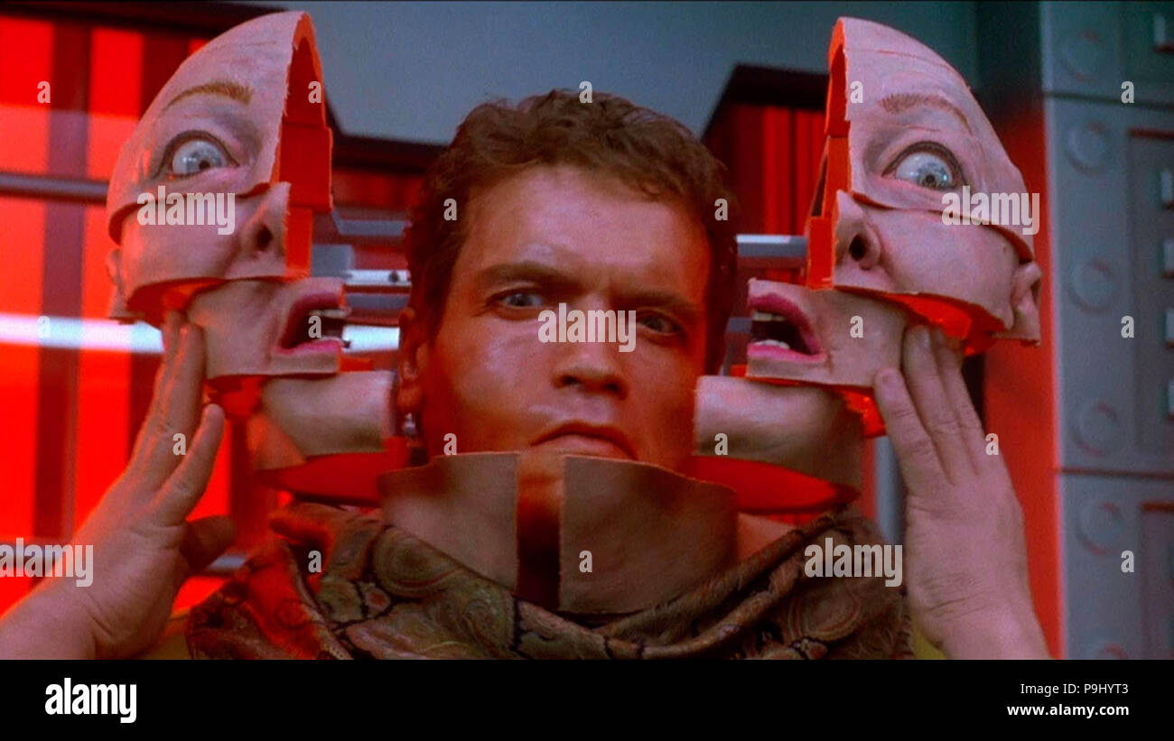 TOTAL RECALL (1990) ARNOLD SCHWARZENEGGER PAUL VERHOVEN (DIR) TRISTAR ...