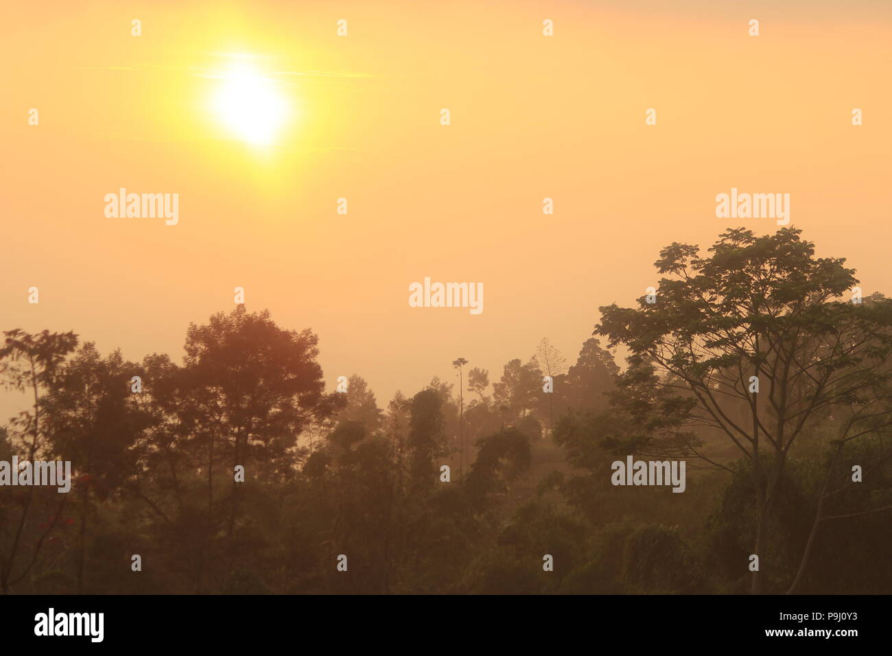 merapi volcano after eruption Stock Photo - Alamy
