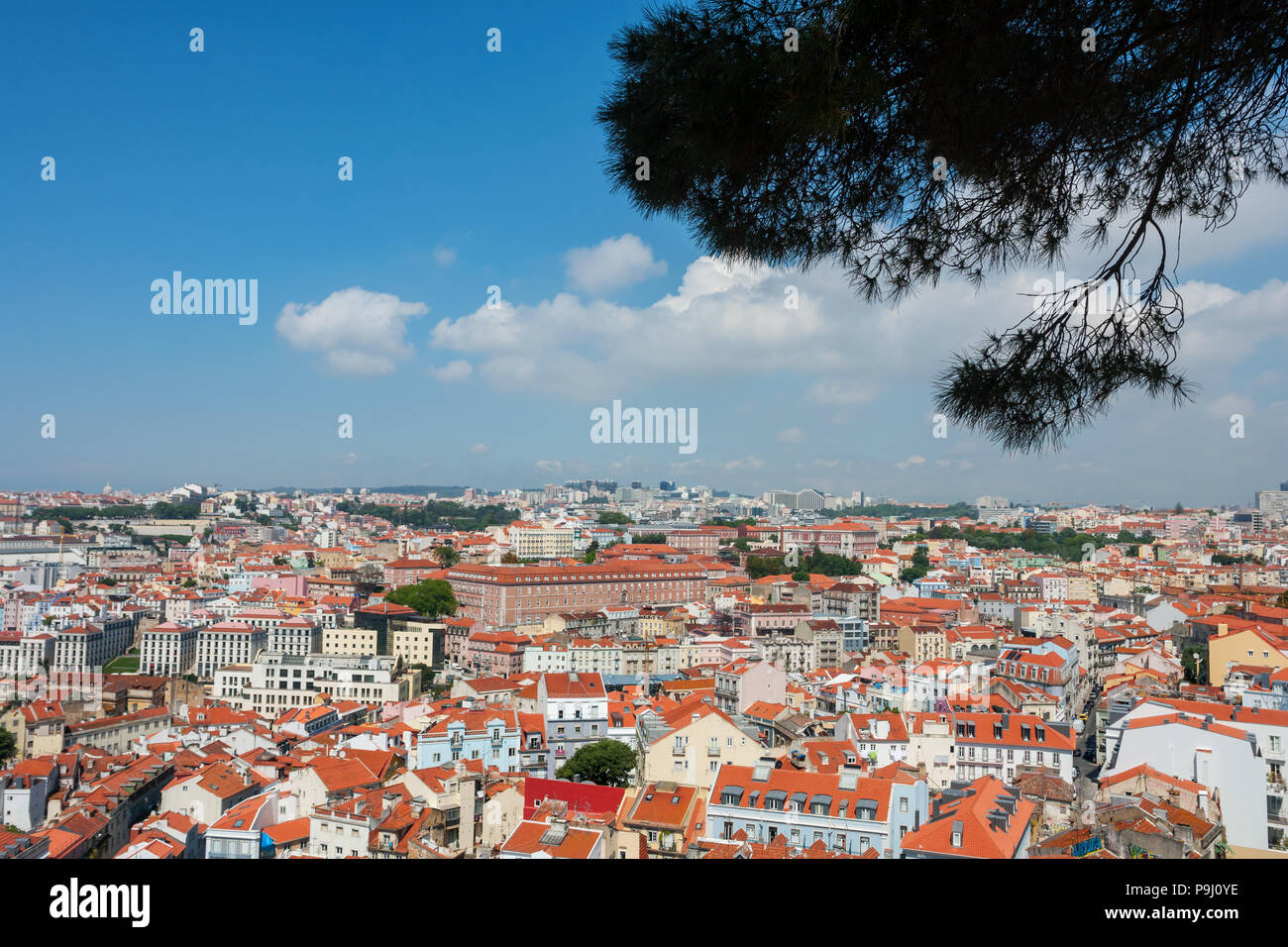 Panorama lisboa from view point hi-res stock photography and images - Alamy