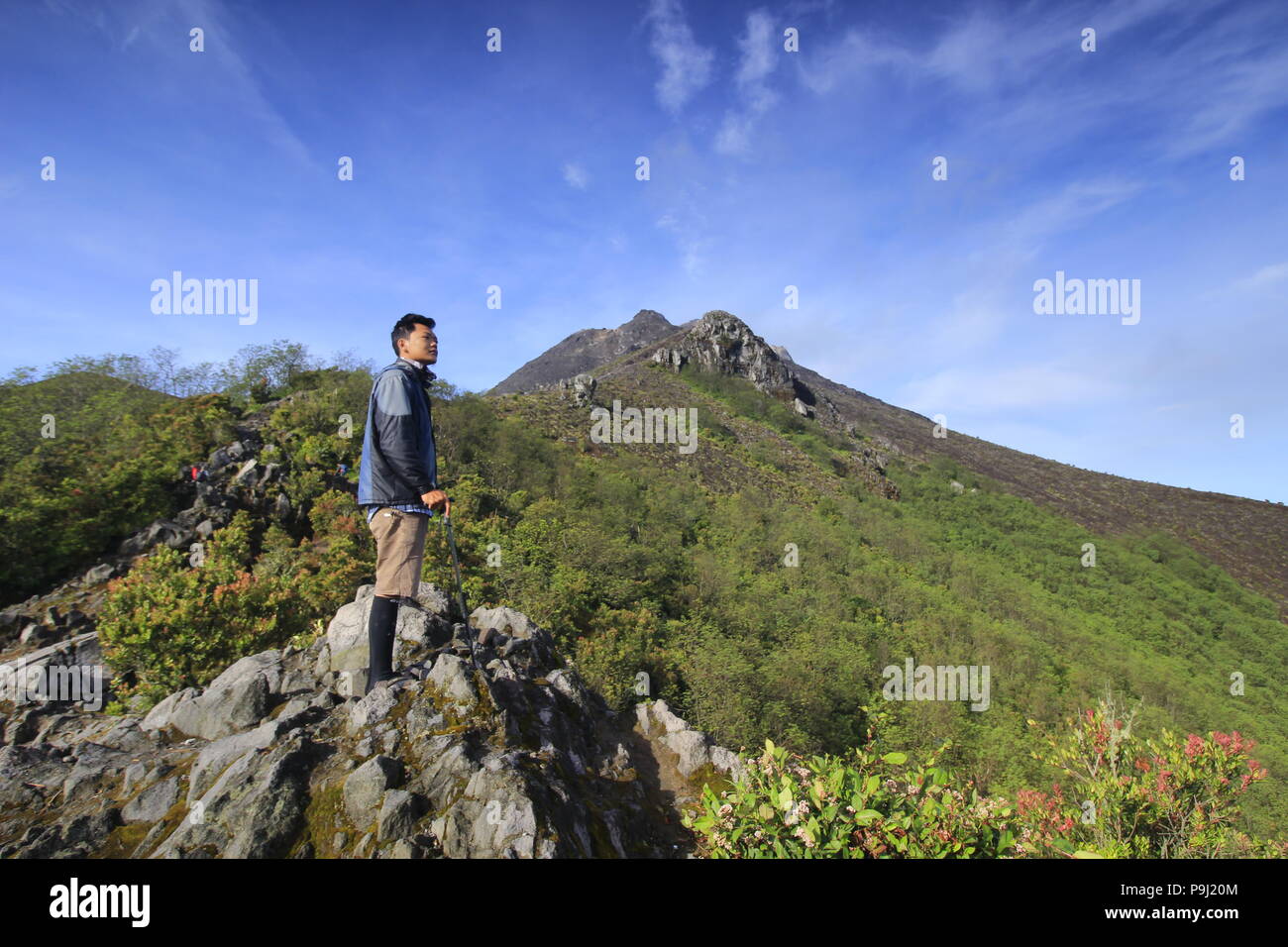 merapi volcano after eruption Stock Photo - Alamy