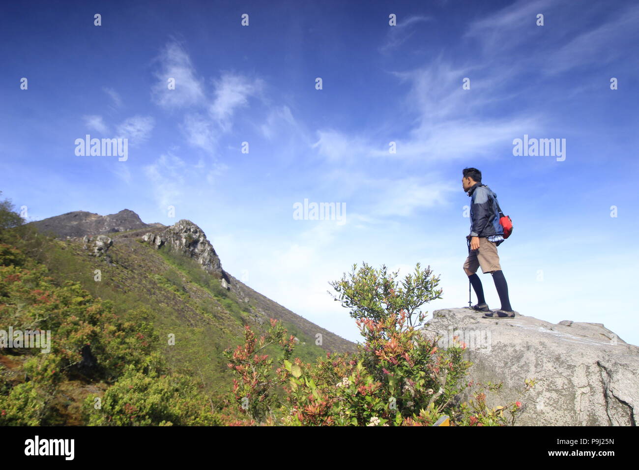 merapi volcano after eruption Stock Photo - Alamy
