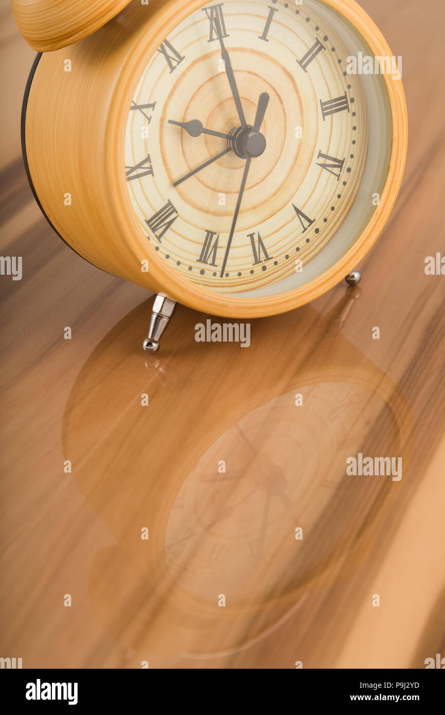 Watches on lacquered surfaces, reflection of objects Stock Photo - Alamy