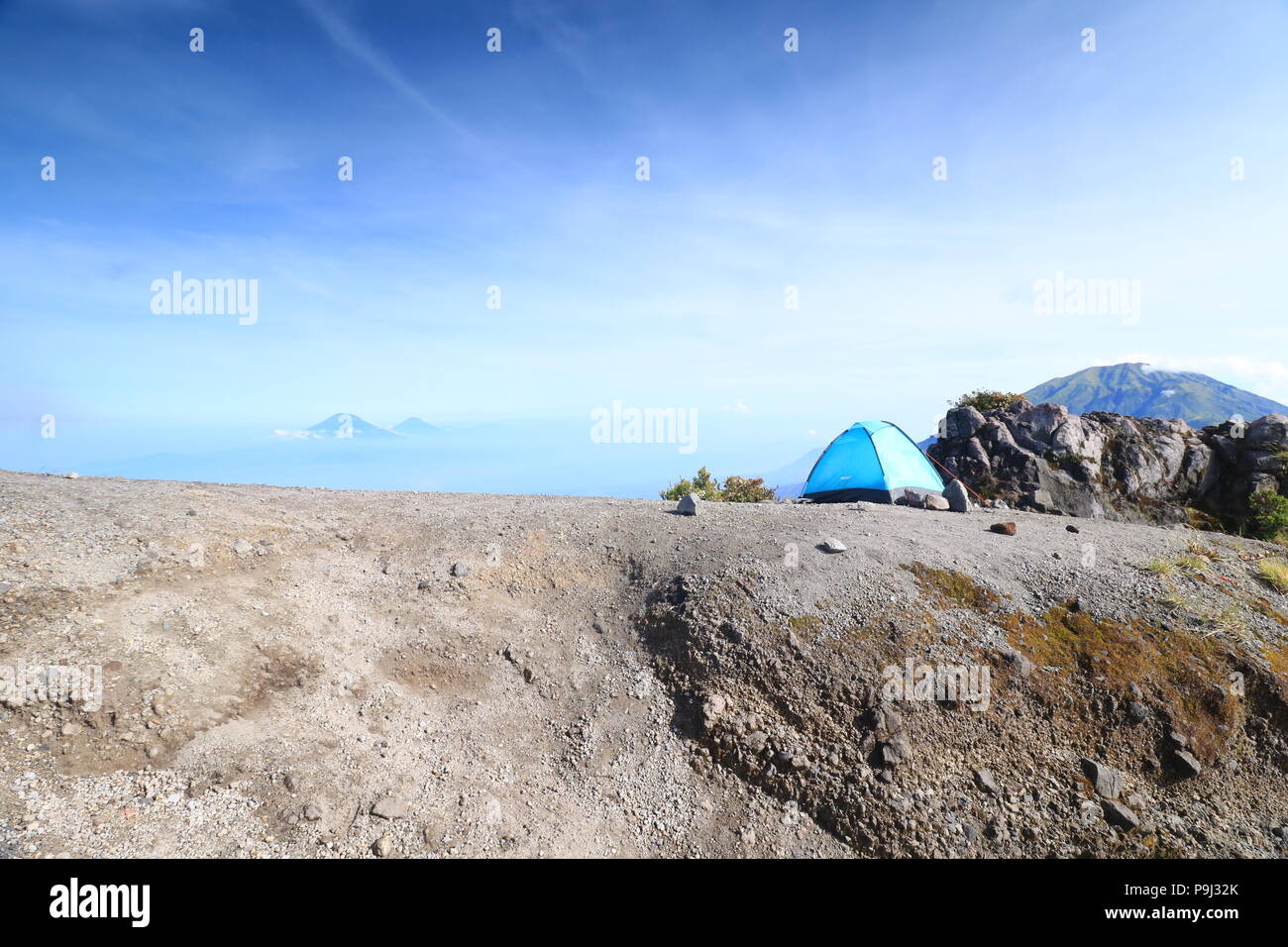 merapi volcano after eruption Stock Photo - Alamy