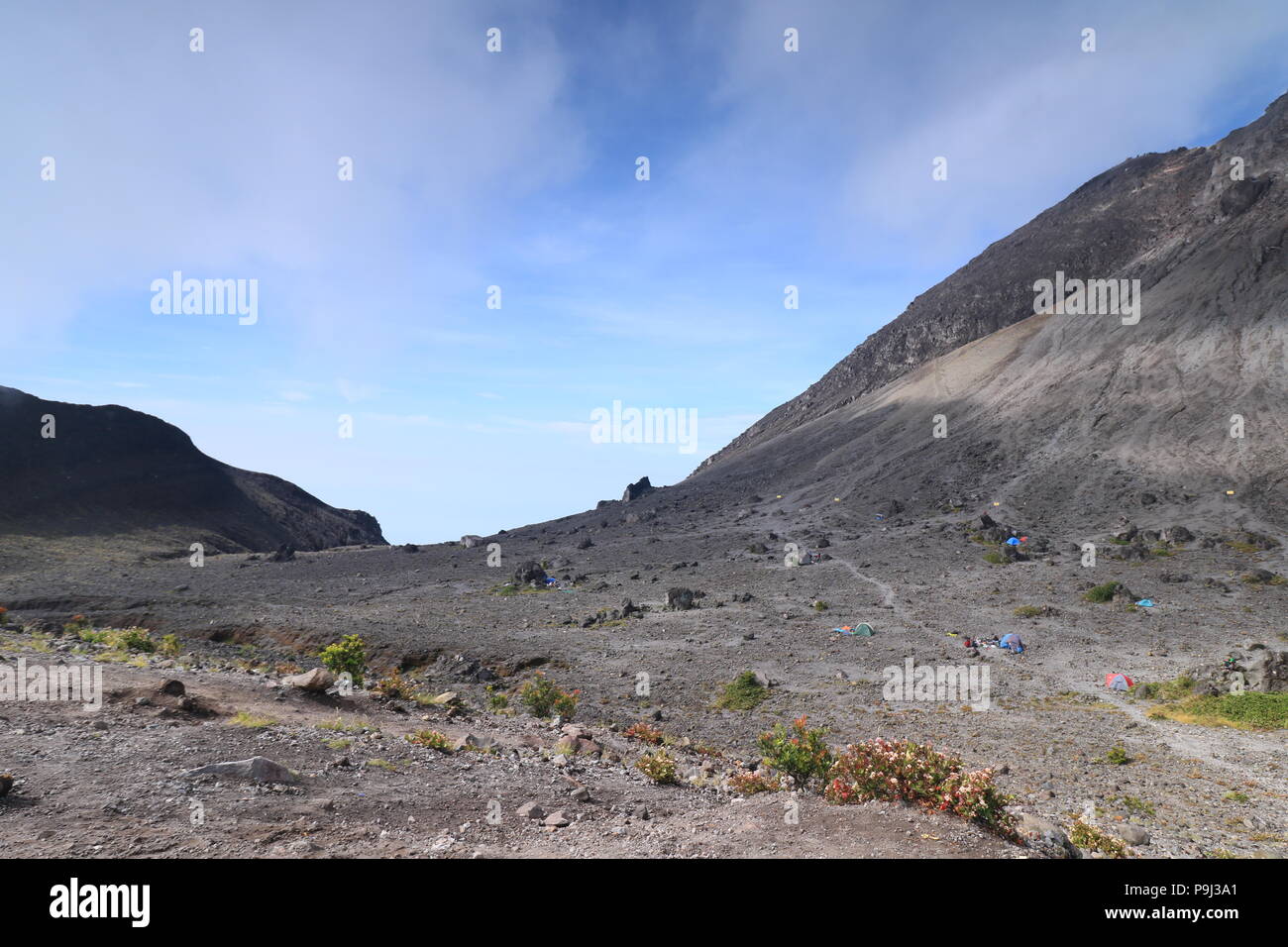 merapi volcano after eruption Stock Photo - Alamy